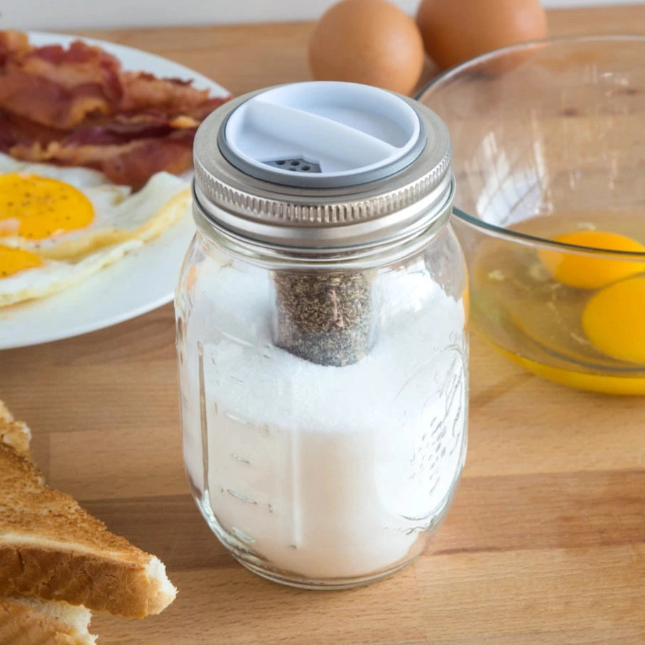 Jarware - Salt & Pepper Shaker | Mason Jar Accessories - Zero Waste ...